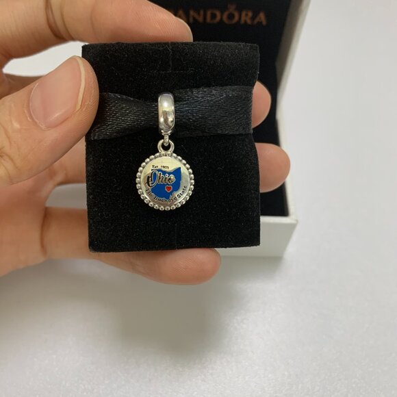 Pandora | Jewelry | Pandora Ohio Map Dangle Charm | Poshmark